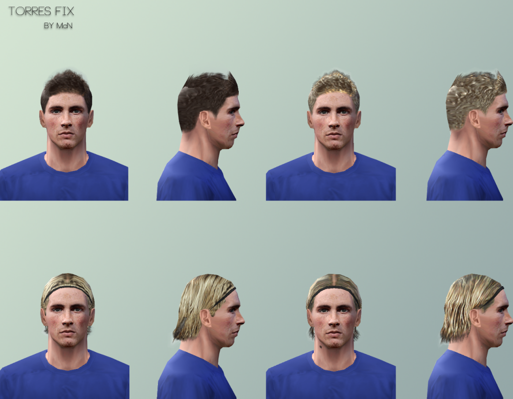 Pro Evolution Soccer: Face PES6 Fernando Torres Update April 2012 by ...
