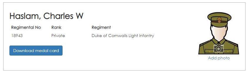 Army Service Numbers 1881-1918: October 2018