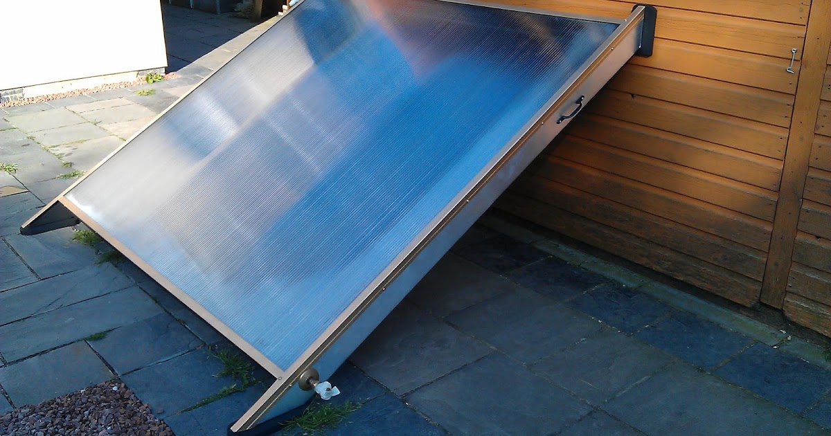 Build-It-Solar Blog: Dave's £900 Homemade Solar Water Heating System