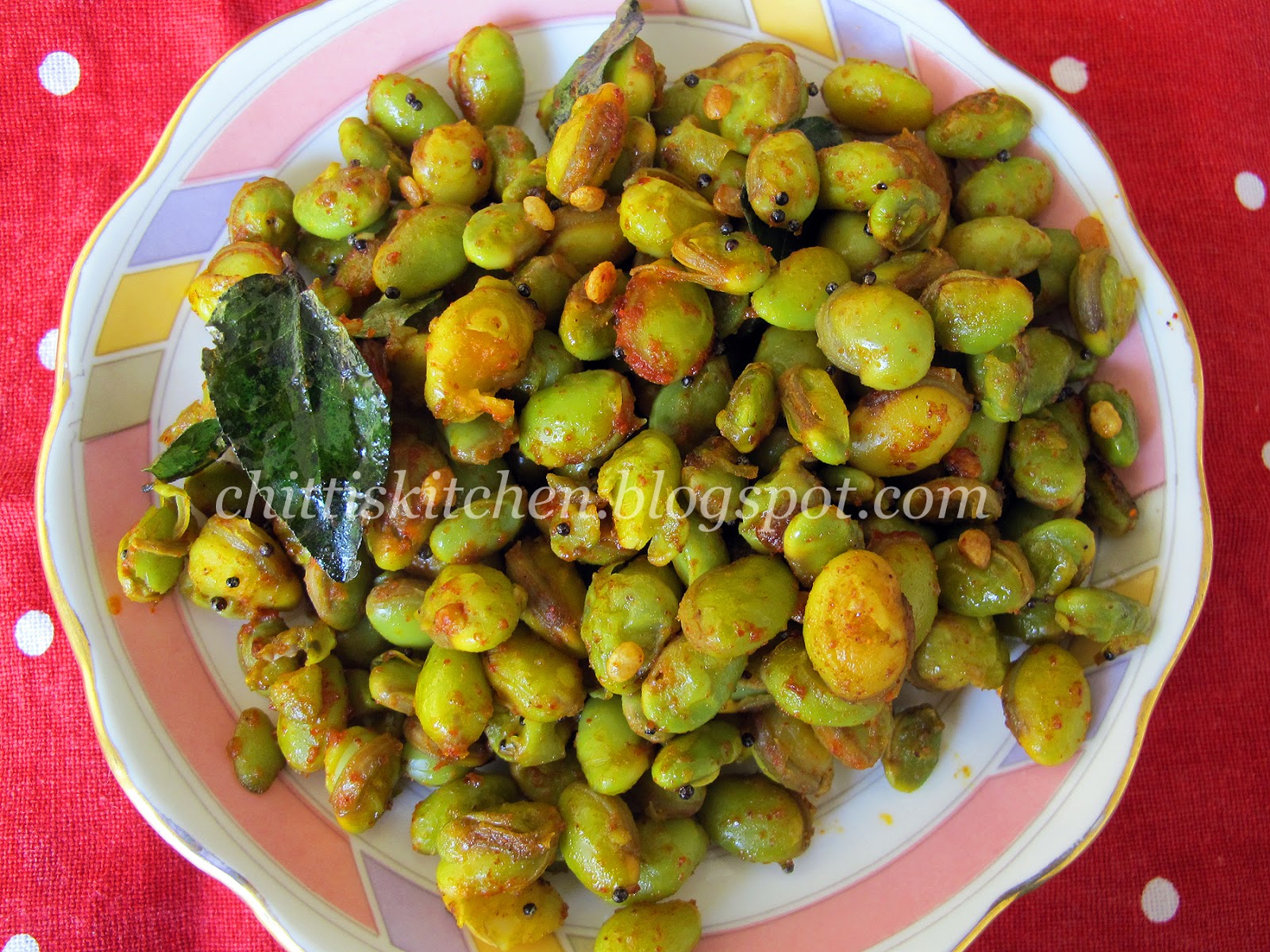 Fresh Mochchai ( Val ) Curry