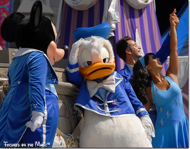 The Regular Guy at Walt Disney World: Donald Duck hits 78...and roof!
