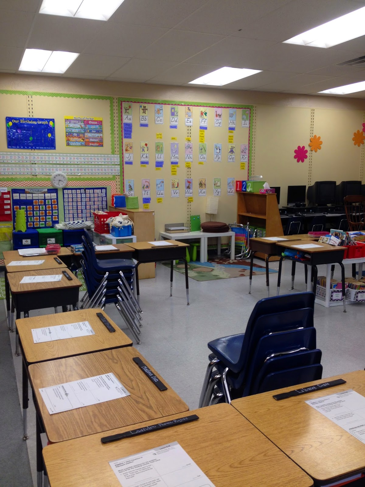 Teaching on the Sunny Side: My Classroom