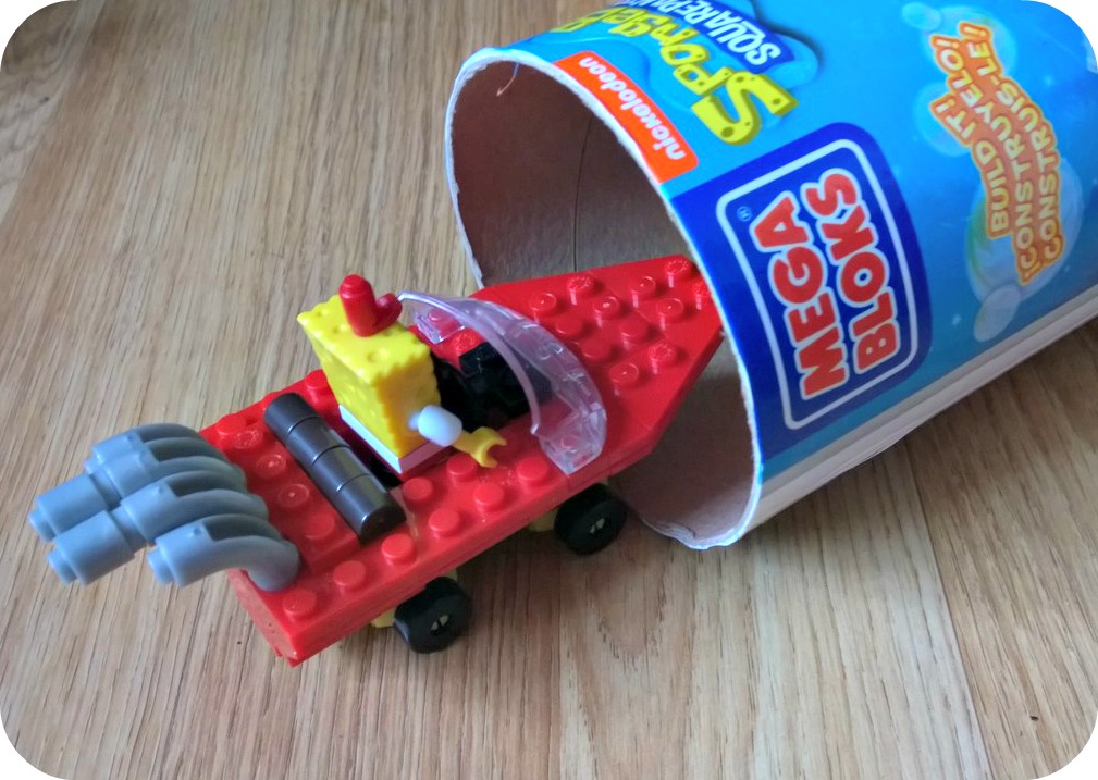 SpongeBob Squarepants Mega Bloks | Red Rose Mummy