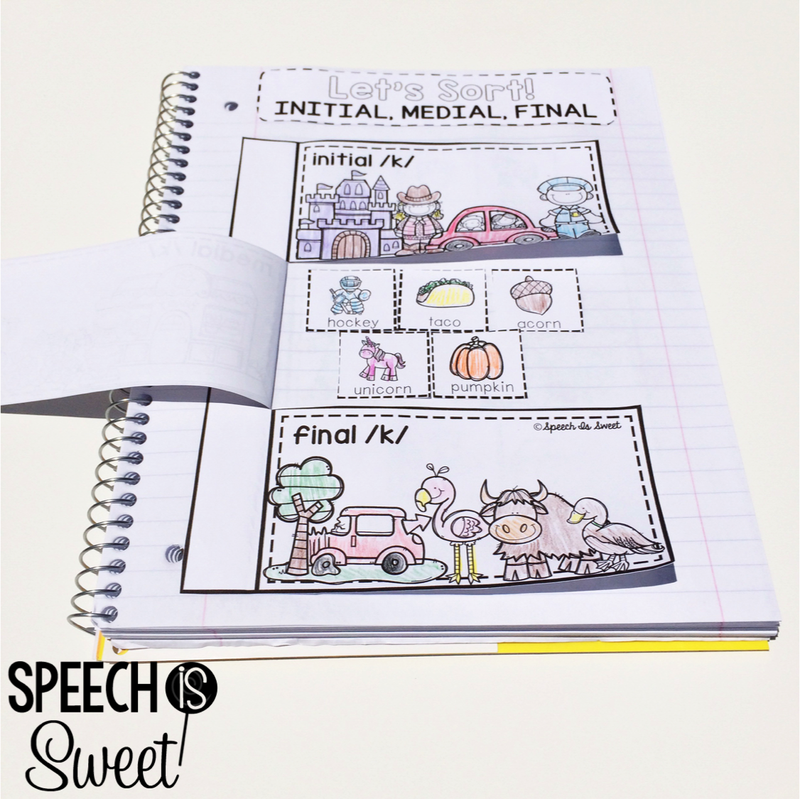 August Interactive Articulation Notebook! - Speech is Sweet