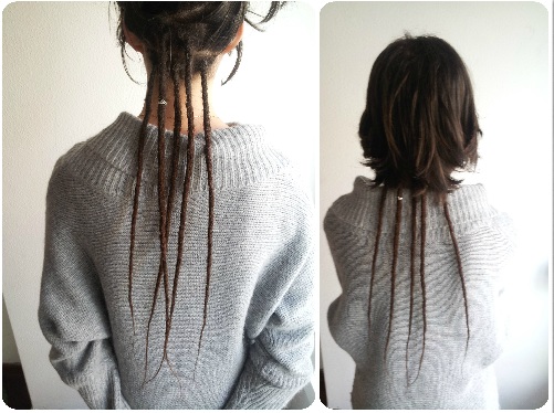 Dreads Galicia: Rastas con extensiones de pelo natural para Emili