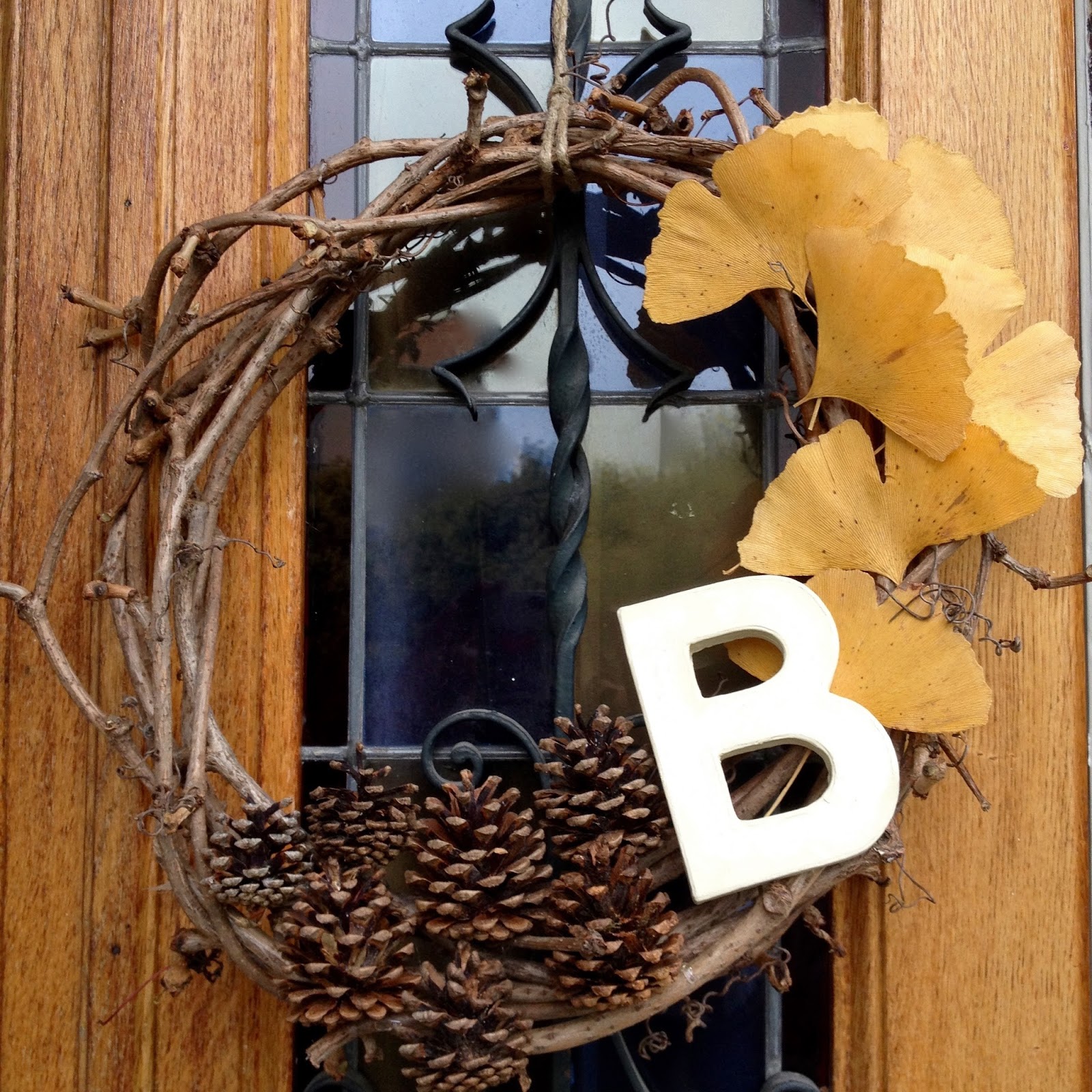 From Soph to You: Couronne d'automne #4 et décor express de saison