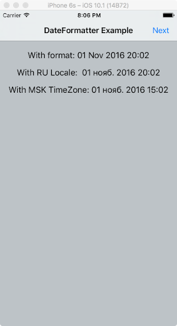 Web And Mobile Development Ios Swift How To Work With Dateformatter