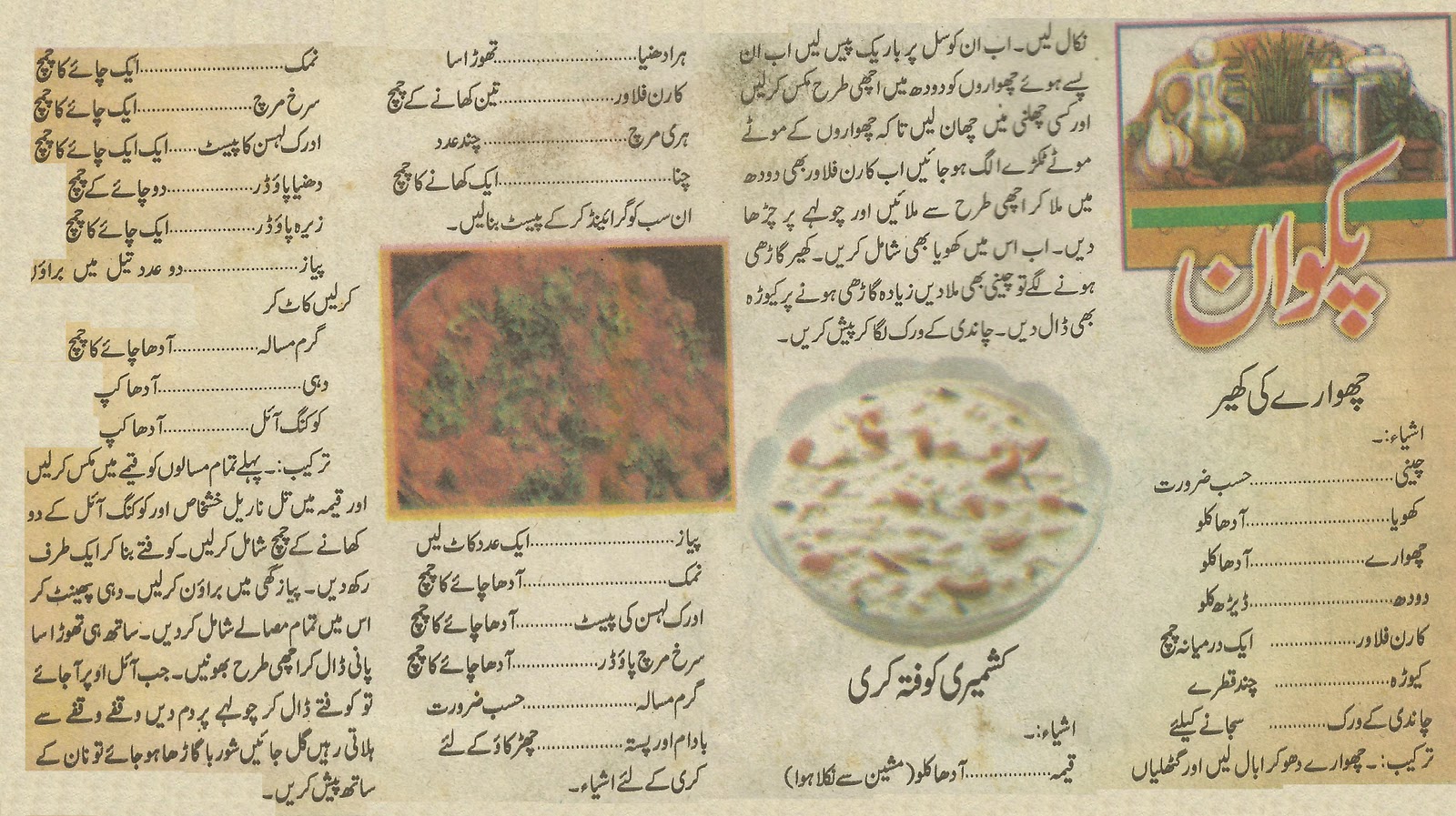 Coking Philospher: Pakistani Pakwan Coking Recipies In Urdu
