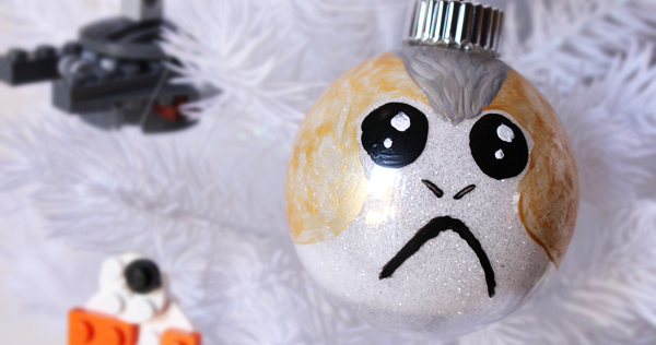 Star Wars Craft: Porg Christmas Ornaments | Creative Green Living