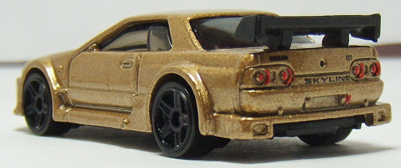 The hisfory of the Nissan GT-R by Hot Wheels