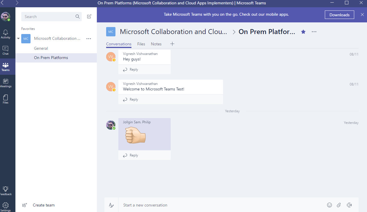 SharePoint Azure and o365 Blog: Microsoft Teams— The Chat-based ...