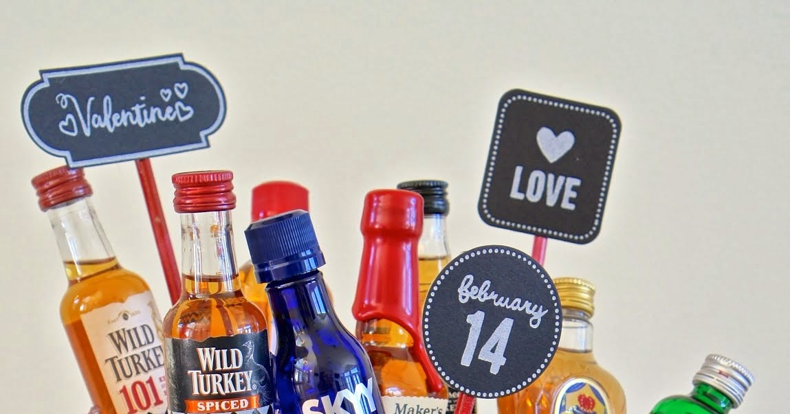 Food. Fashion. Home.: DIY Manly Valentine's Booze Bouquet
