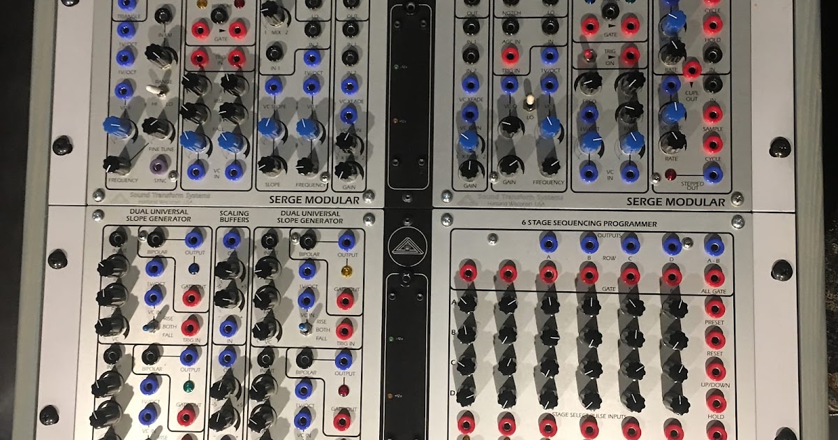 MATRIXSYNTH: STS / Serge Complete Serge Modular System
