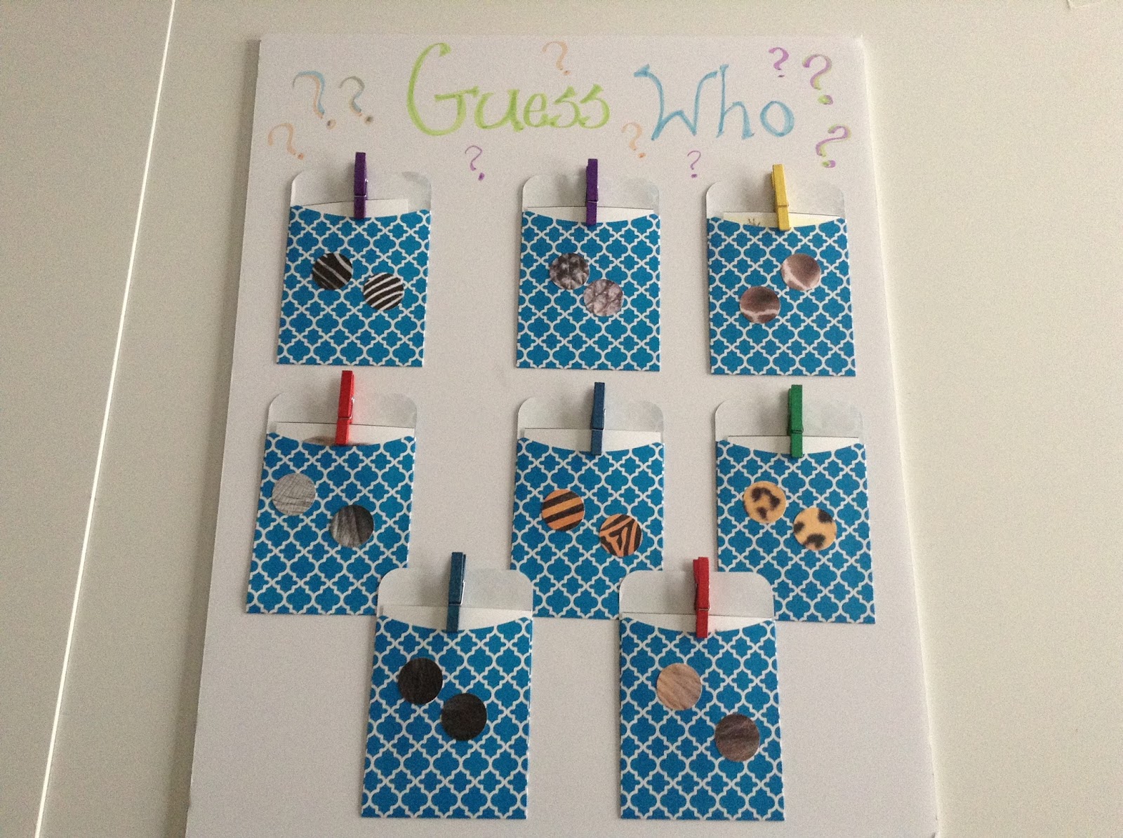 TeacherMomPlus3: Tot-School "Guess Who" Zoo Animals