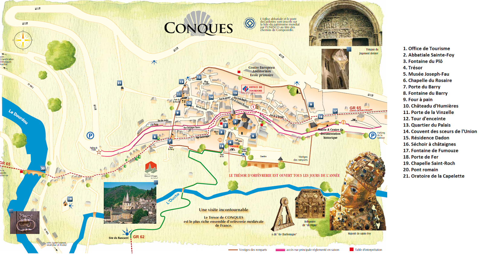 Conques, un dels pobles més bonics de França ~ km369 | Viatges, rutes i ...