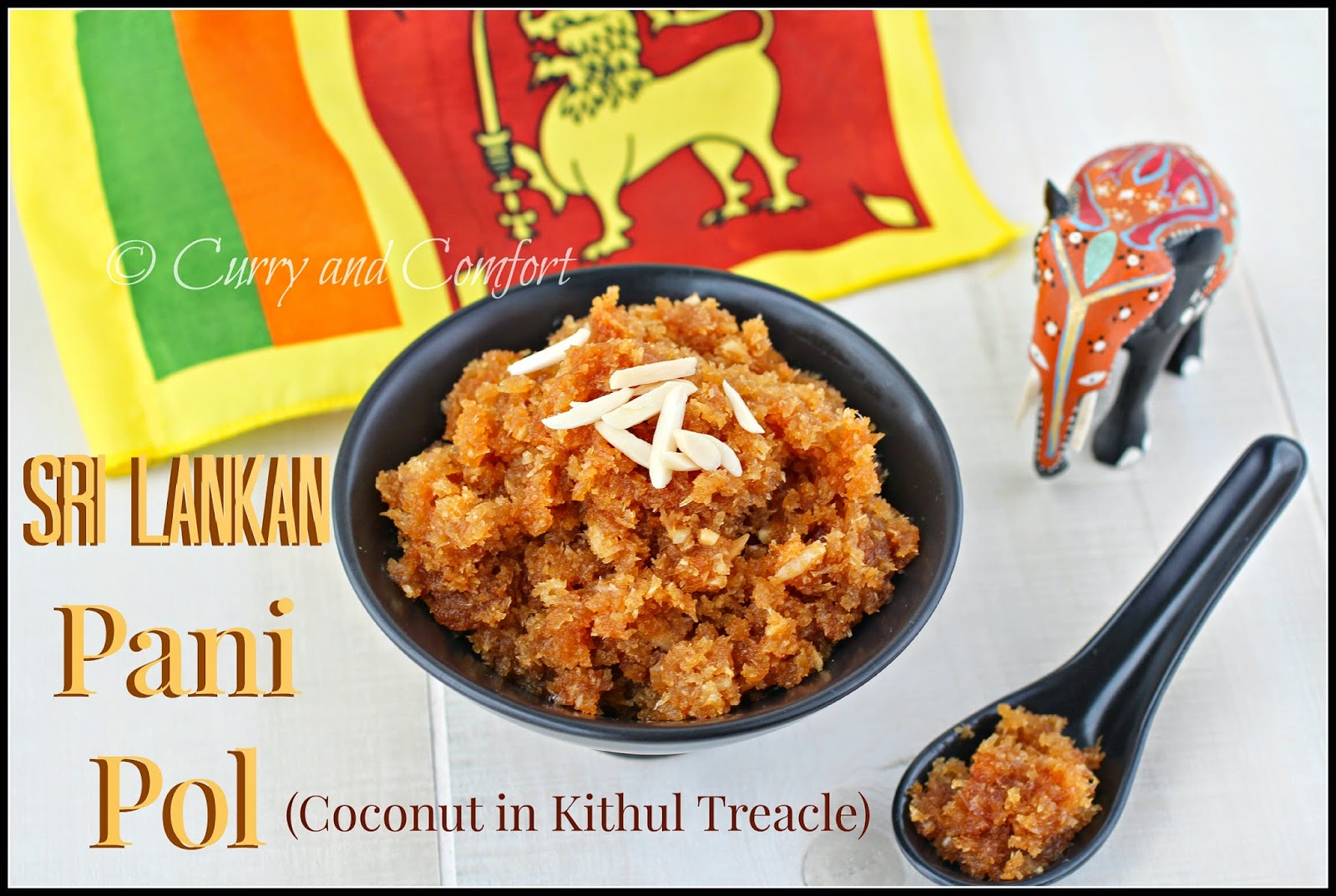 Kitchen Simmer: Sri Lankan Pani Pol (Coconut in Kithul Treacle)