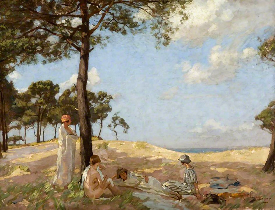 Algernon Talmage | Impressionist painter | Tutt'Art@ | Pittura ...