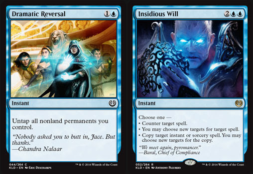 Magic the Gathering Adventures: Kaladesh Set Review: Blue