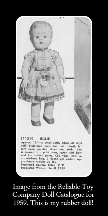 House of Houben: Memory Monday; the case of the rubber doll