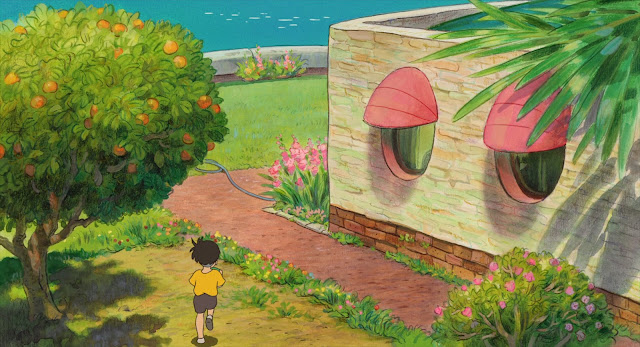 Enlightening Scrolls: Ponyo on the Cliff by the Sea