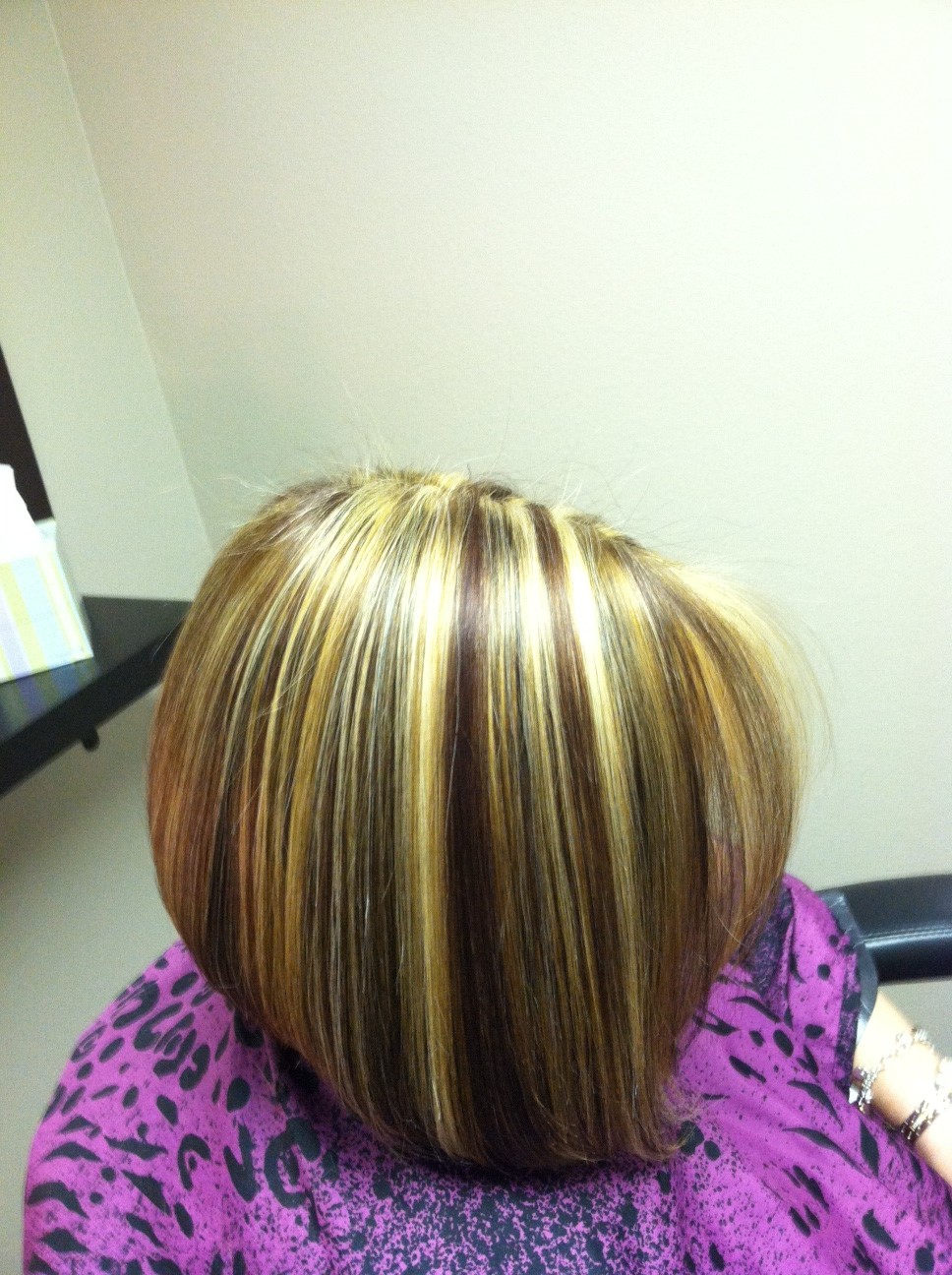 Kelly M Harmsen - Owner of Bossa Nova Hair & Art Salon: Block Highlight ...