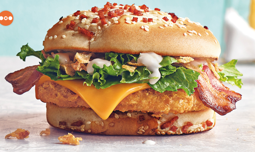 kavoniho žrádlo: Burger CBO a Chicken Strips, McDonald's