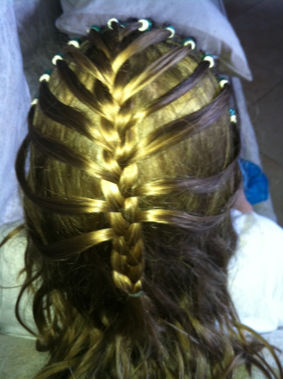 Crazy hair mania: French braid from cornrows!