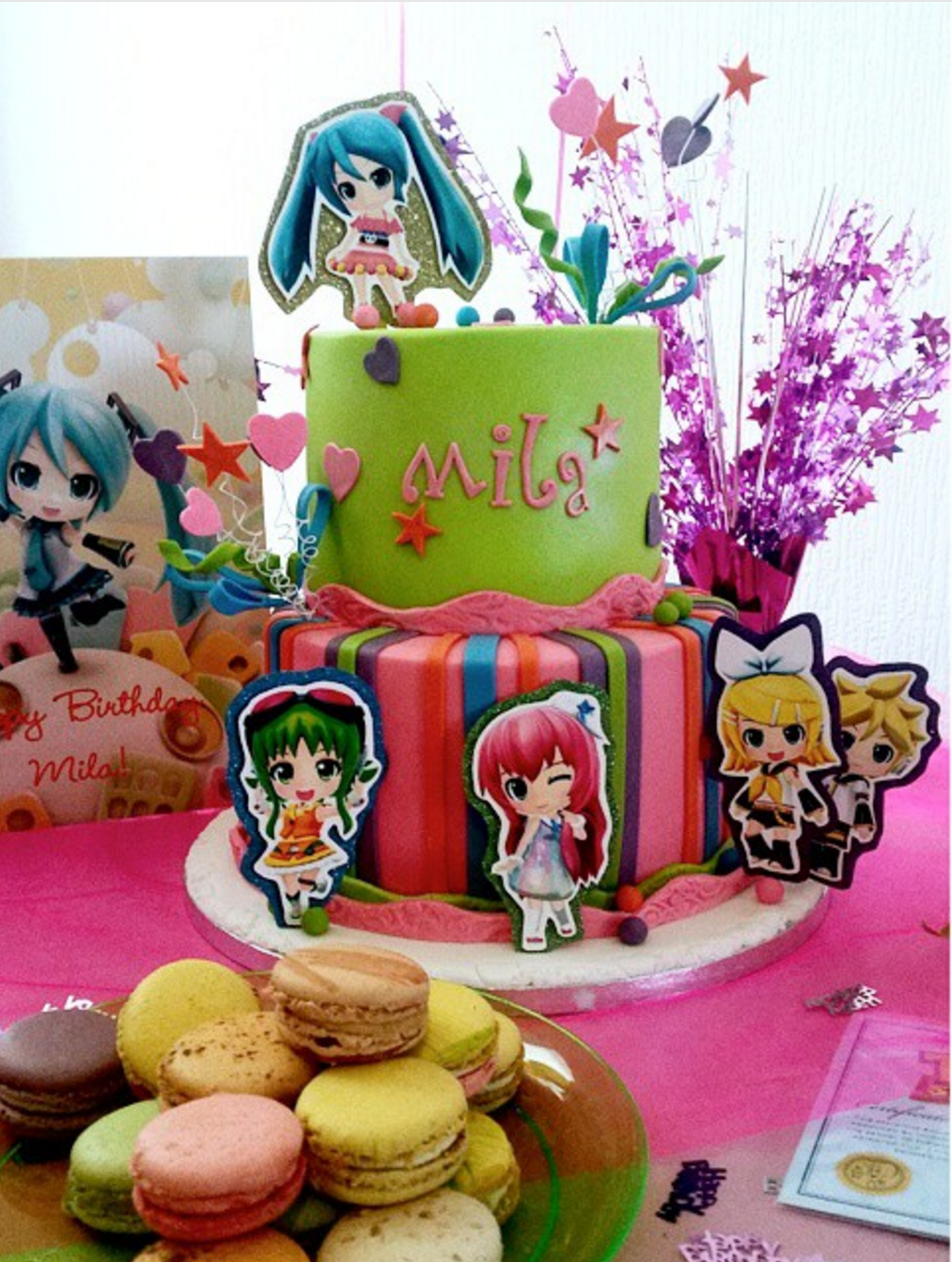 Ideas para una Fiesta temática Hatsune Miku Vocaloid