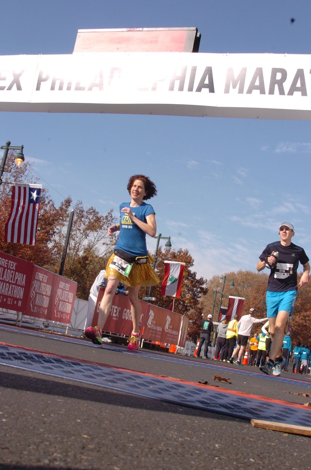 TWINS RUN in our family: Philly Marathon Photos