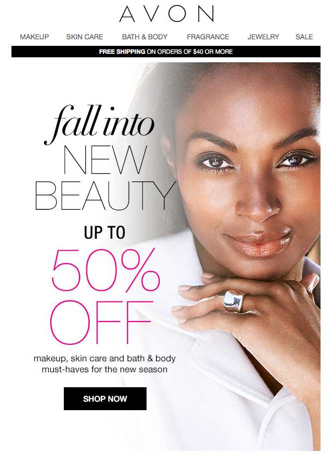 AVON® Fall Makeup Sale 50% Off!