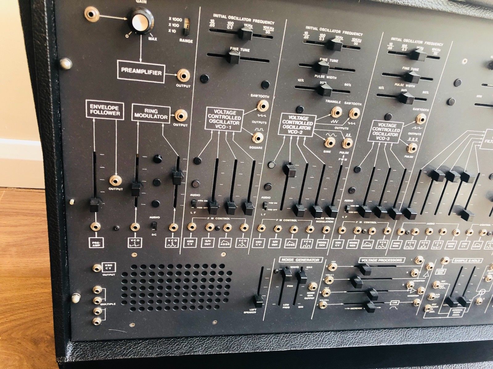 MATRIXSYNTH: ARP 2600 original 1970s grey faced modular synth with ...