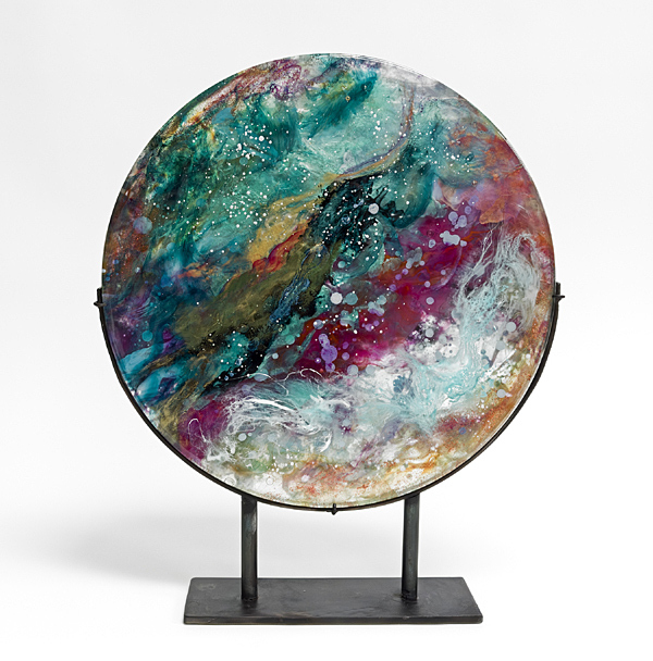 Daily Painters Abstract Gallery: Fine Art Free Standing Round Sculpture ...