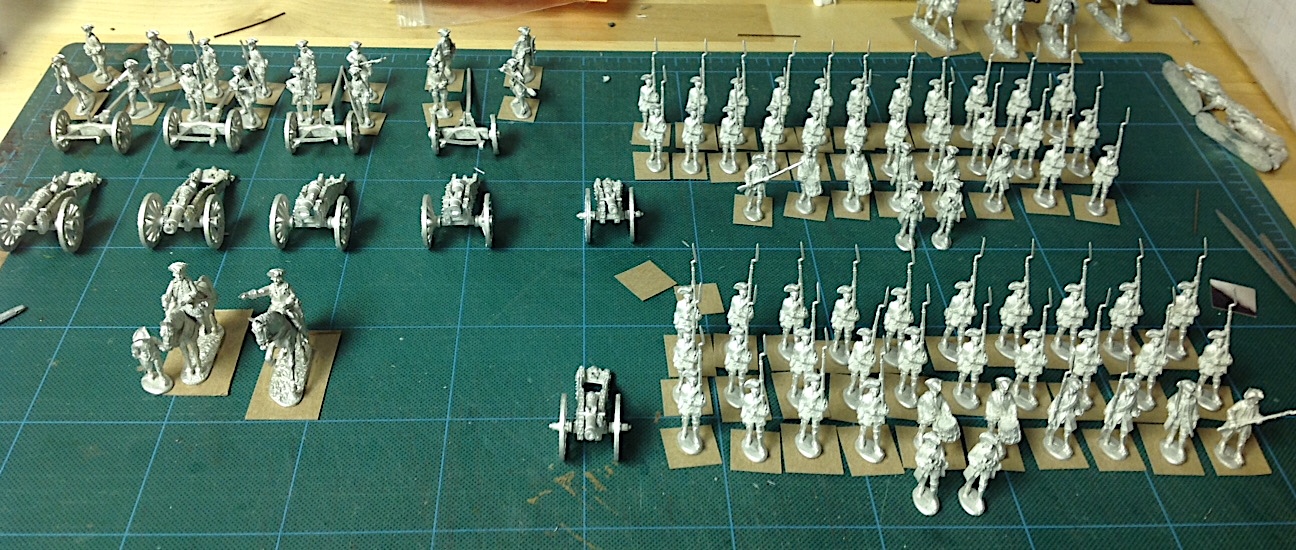 Der Alte Fritz Journal: Russian Musketeers on Parade