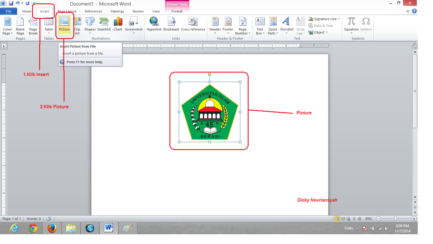 Tugas Kuliah Komputer Fatek Unisma: Cara Menambahkan Cover Page ...