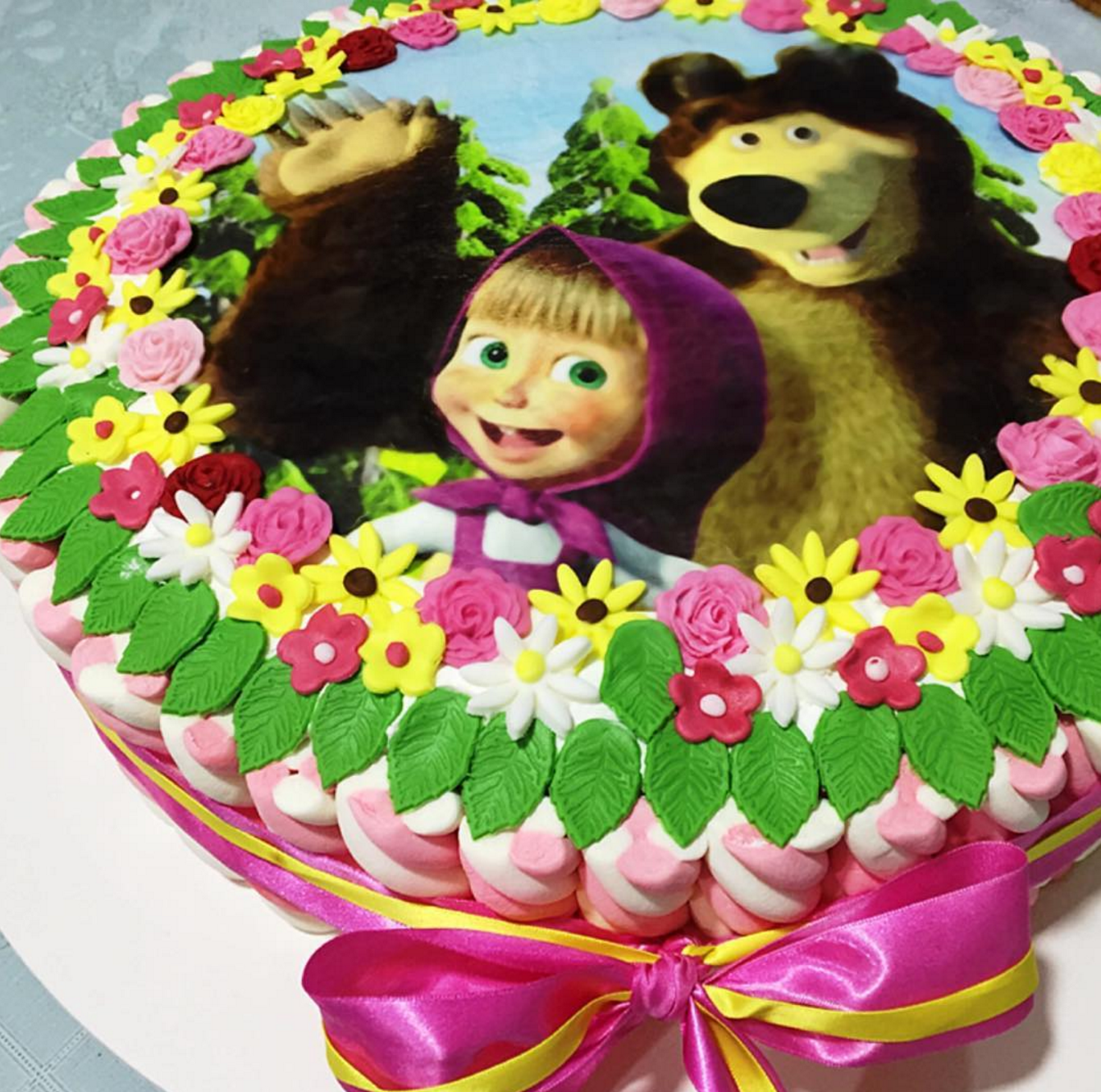 Masha and the bear, Bear cakes, Birthday
