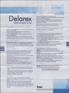 Drug Pamphlet: Delarex