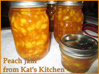 Welcome to Kat's Canning Tidbits I hope you enjoy your visit!: Peach Jam
