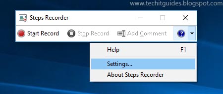 Steps Recorder a Secret Feature of Windows 10, 8 and 7