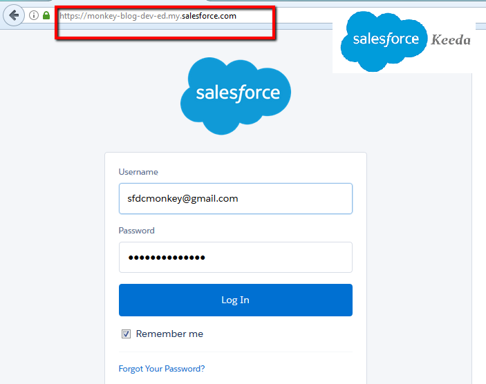 How To Use Salesforce custom domain [ best way in 5 step ] - Salesforcekeeda.com