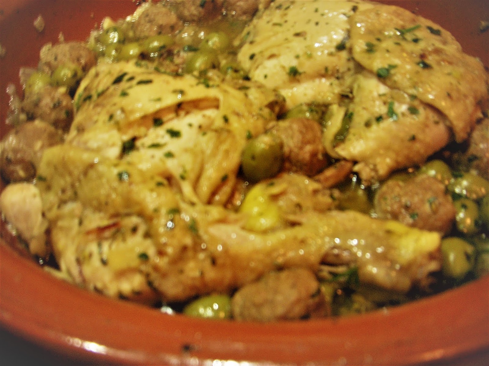 Mes Recettes Rapides: Tajine Poulet Aux Olives