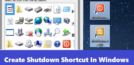How to Create Shutdown Shortcut in Windows 8 with Pictures