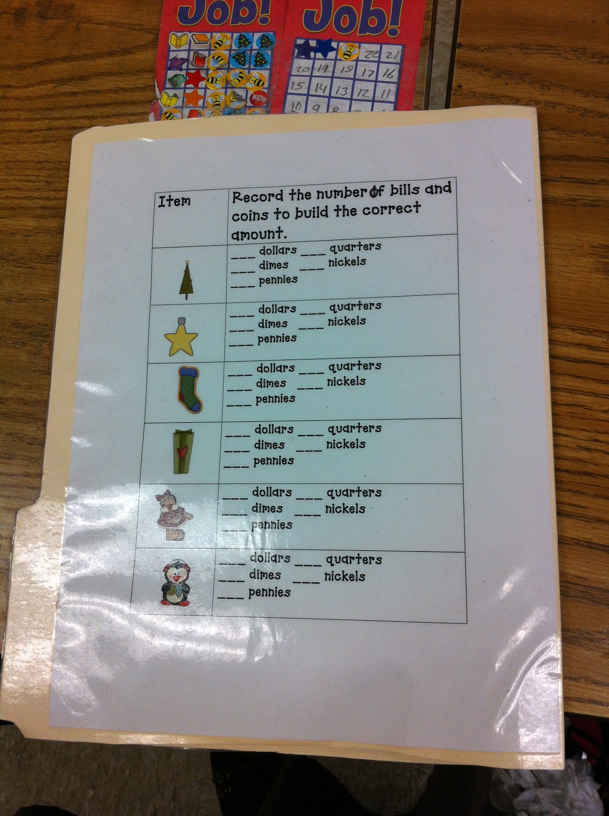 Throwback Thursday: Math File Folder Games - Buzzing with Ms. B