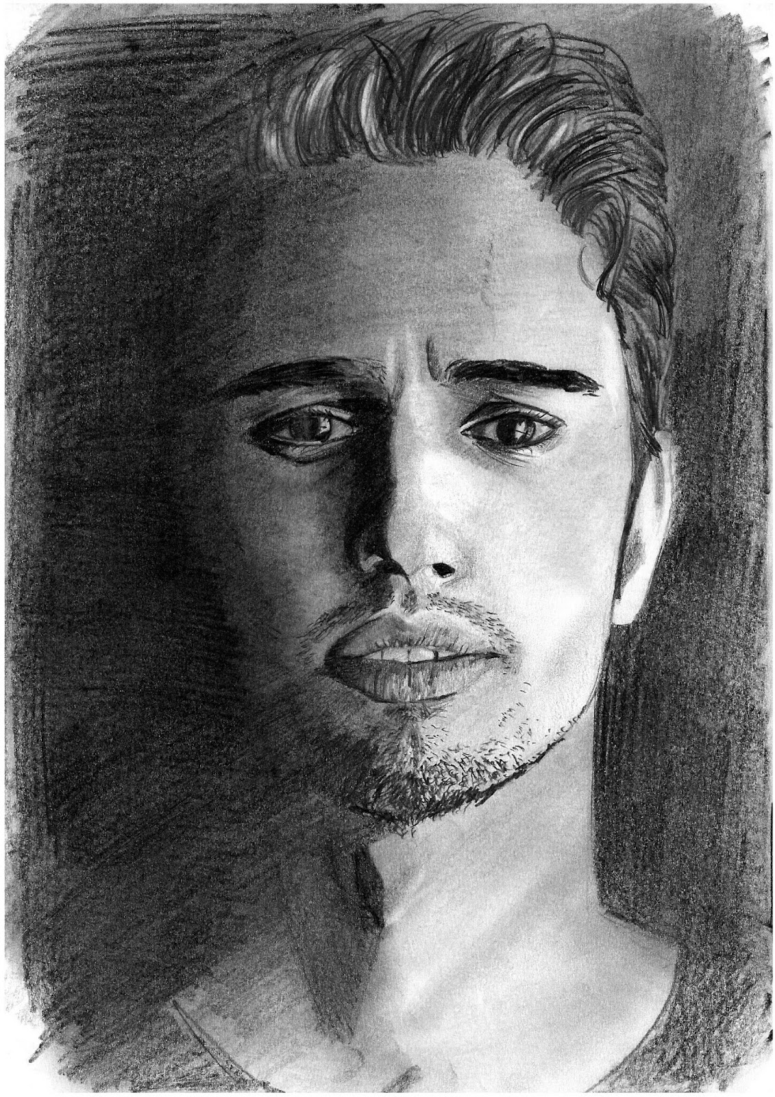 Laura disegna: James Franco - ritratto