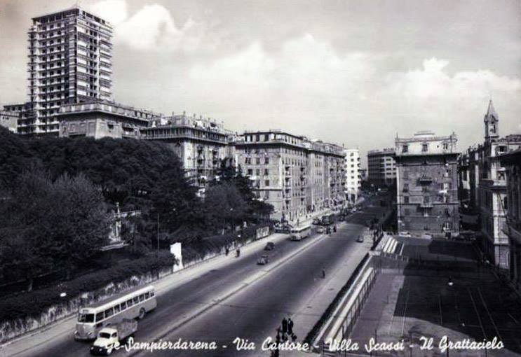 C'ERA UNA VOLTA GENOVA : Sampierdarena - I Giardini di Villa Imperiale ...