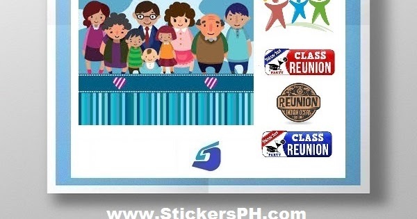 Custom Reunion Stickers - StickersPH.com Philippines