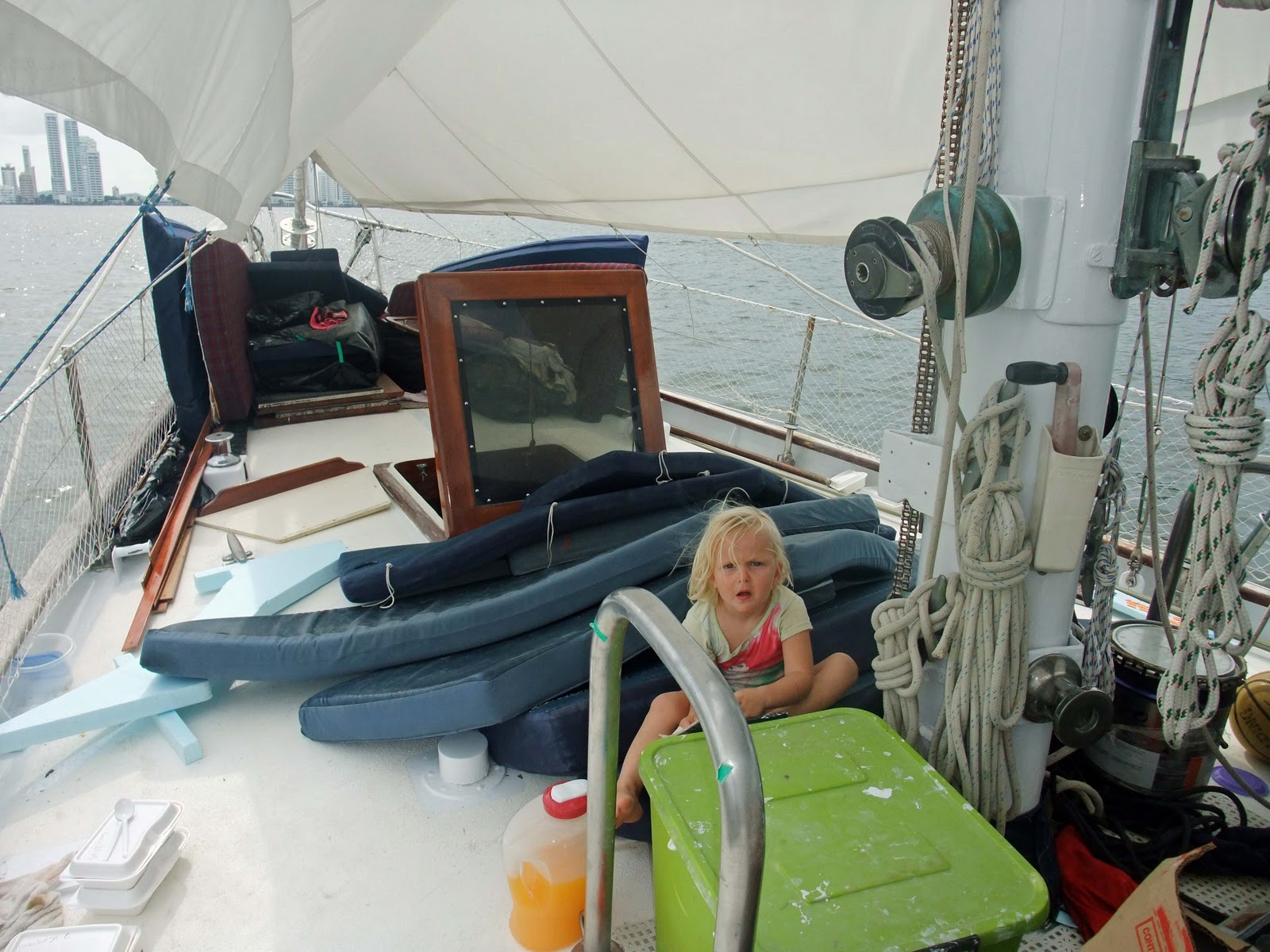 Sailing Papillon: The Incredible Shrinking Boat