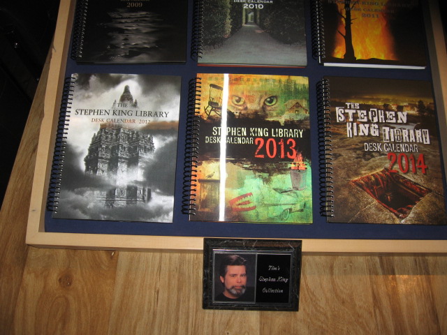 Tim's Stephen King Collection: Stephen King Library Desk Calendars