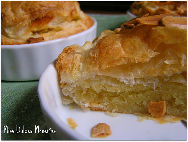 Sabores del Mundo: Mini Pithiviers con frangipane al chocolate blanco