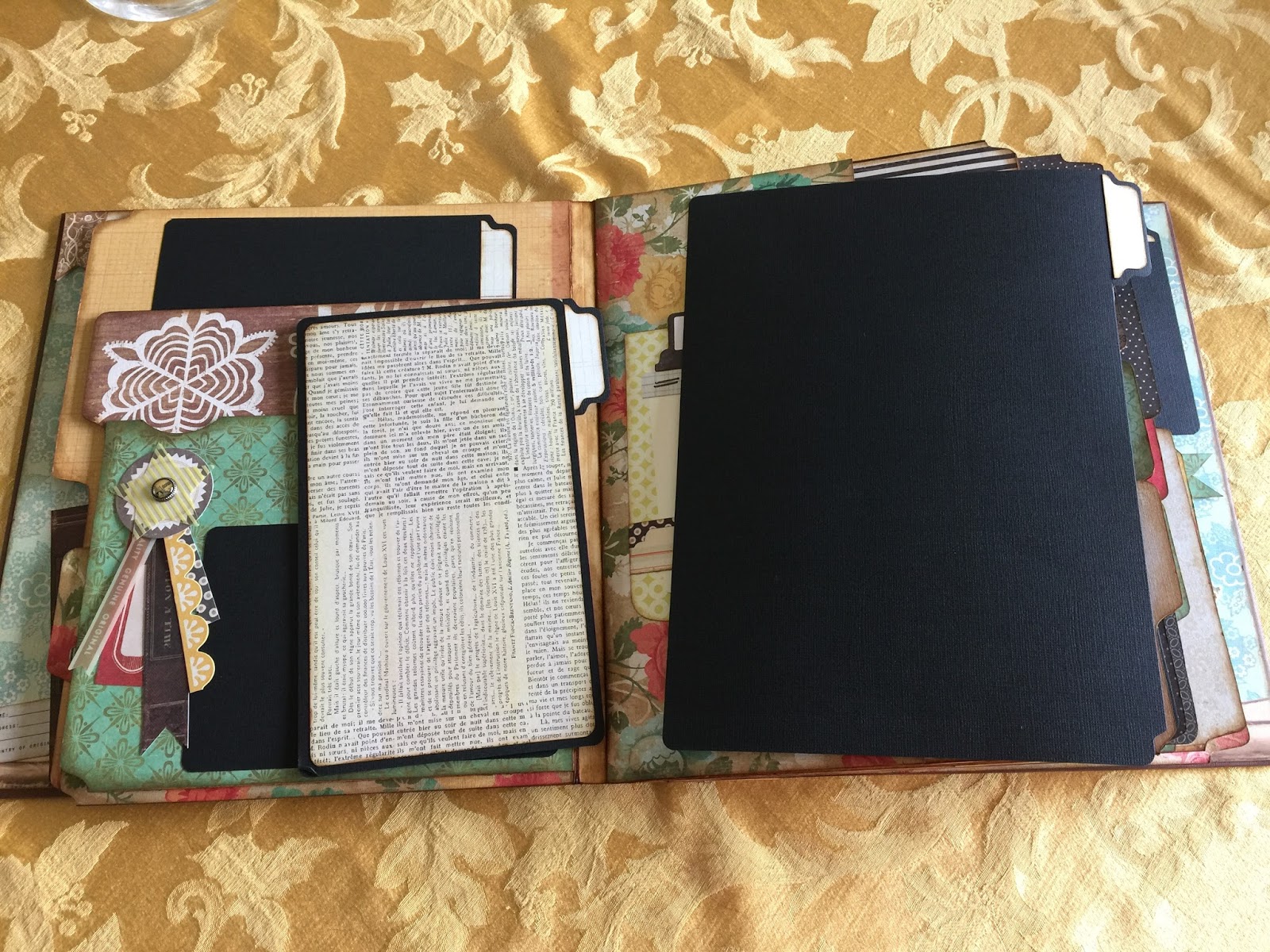 A Creative Operation: "Memories" File Folder Album, Part 3