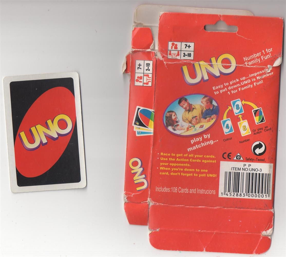 Barajas y Naipes: UNO